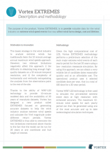 Vortex EXTREMES: Technical Details & Validation report - VORTEX